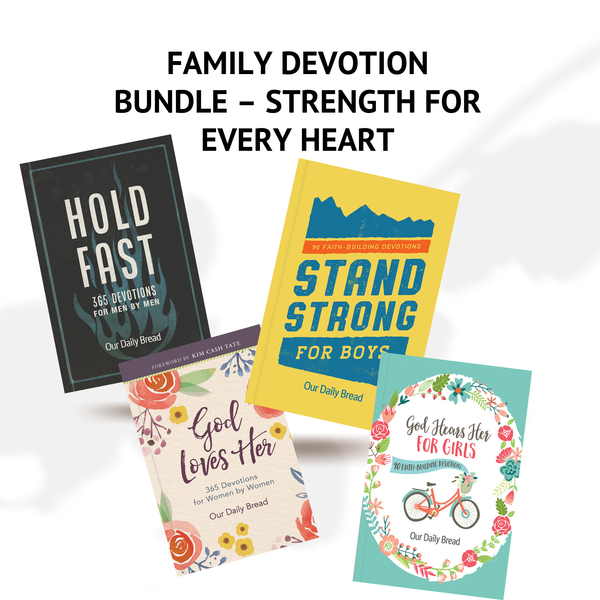 Family Devotion Bundle – Strength for Every Heart with free gift – Our ...
